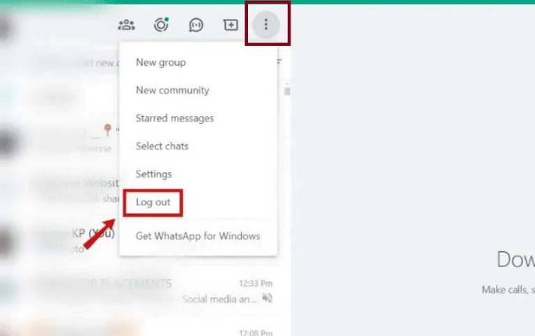 How to Easily Logout from WhatsApp on Android, iPhone & Web?