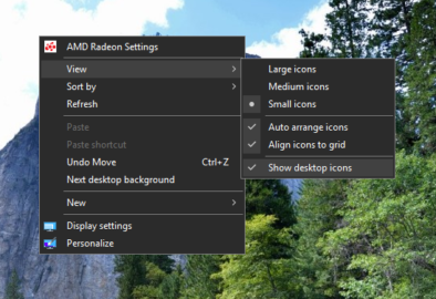 How to Show, Hide, or Restore Windows 10 Desktop Icons