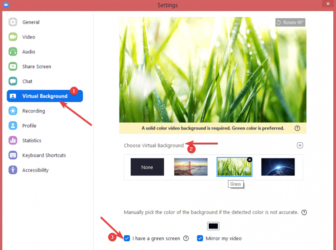 Step 4: Apply theselected image as the background picture.