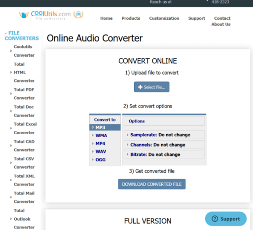 10 Best Online Audio & mp3 Converter in 2025