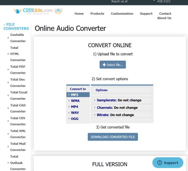 10 Best Online Audio & mp3 Converter in 2025