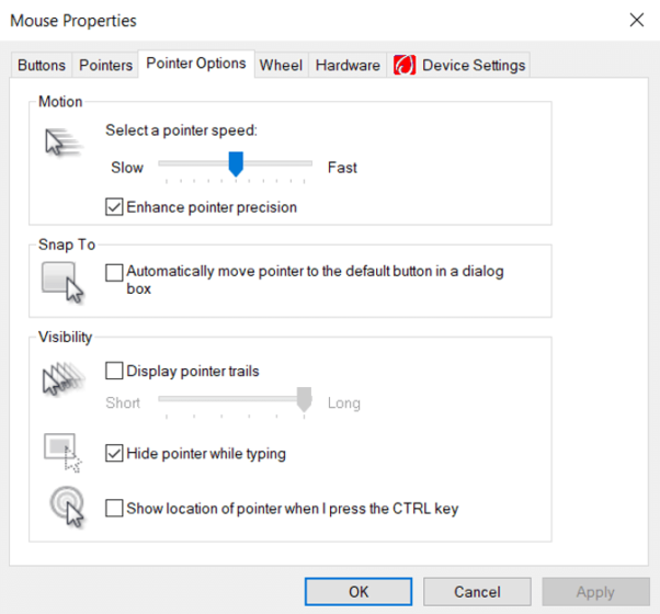 Disable mouse acceleration windows 10 - lopezkeeper