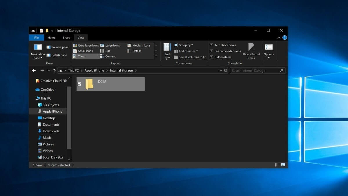 How to Import Photos from iPhone to Windows 10 - TechCommuters