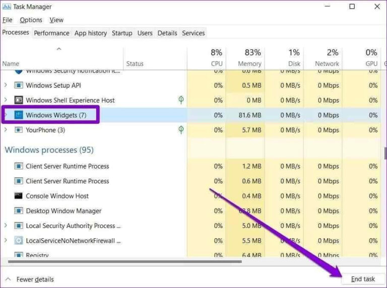 How To Fix Widgets Not Working On Windows 11 8 Solutions
