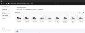 How to Manage Your Fonts in Windows - TechCommuters