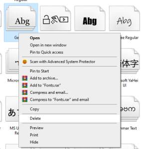 How to Manage Your Fonts in Windows - TechCommuters
