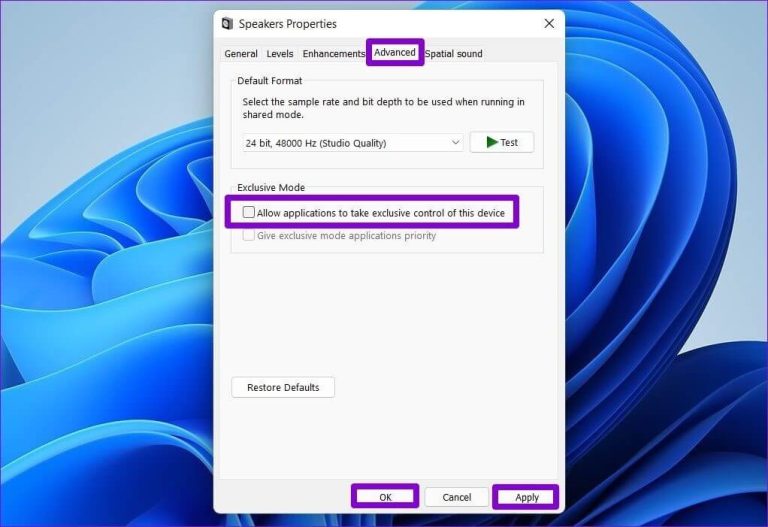 How to Fix the Audio Renderer Not Working for YouTube on Windows