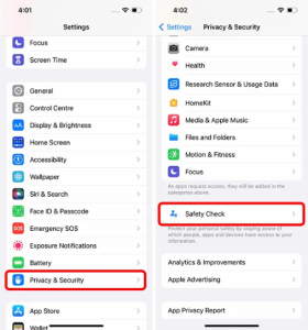 Complete Guide to Use Safety Check on iPhone with iOS 16