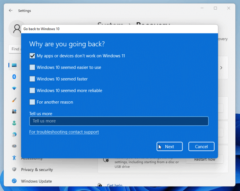 How to Easily Downgrade from Windows 11 to Windows 10?