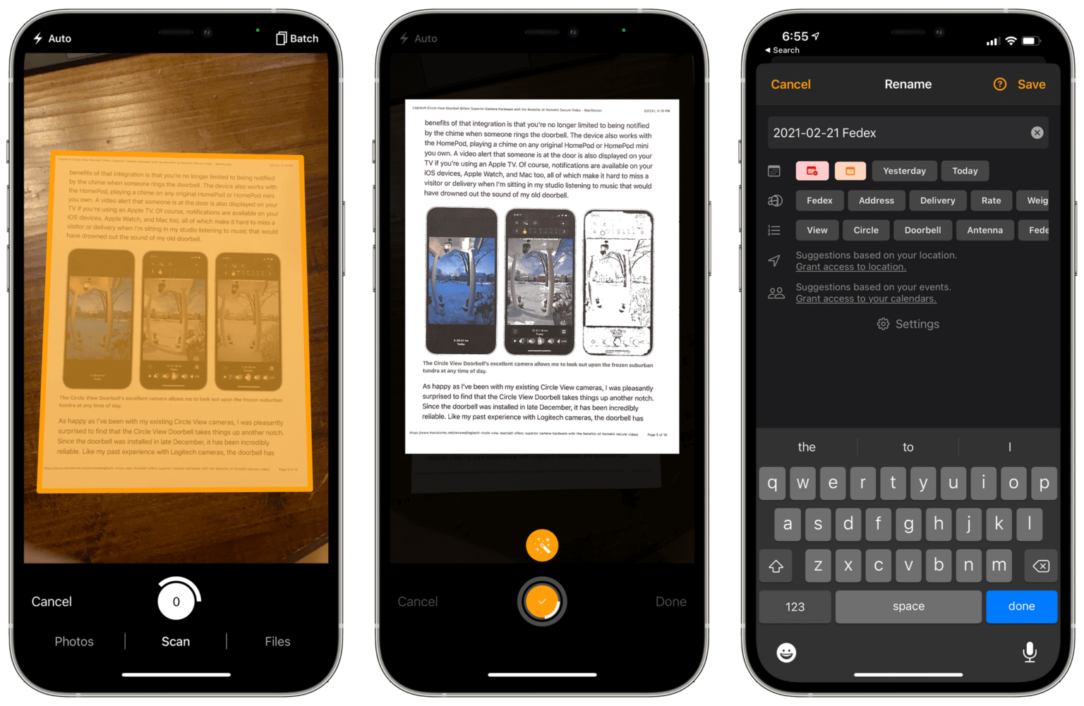 How To Scan a Document on iPhone or iPad