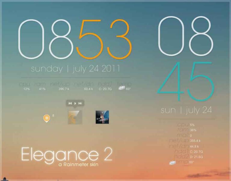 25 Best Free Rainmeter Skins For Windows 11 [Latest in 2025]