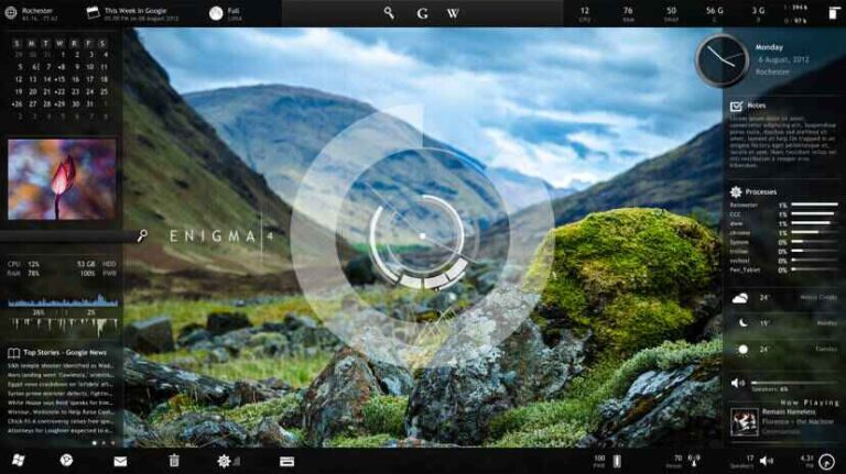 25 Best Free Rainmeter Skins For Windows 11 [Latest in 2026]