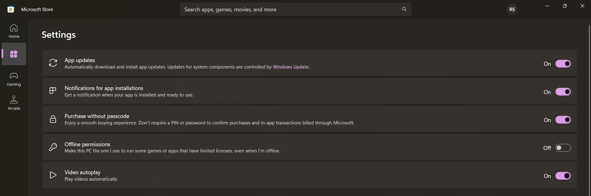 Programs And Features Settings in Windows 11 - Open/Enable/Disable