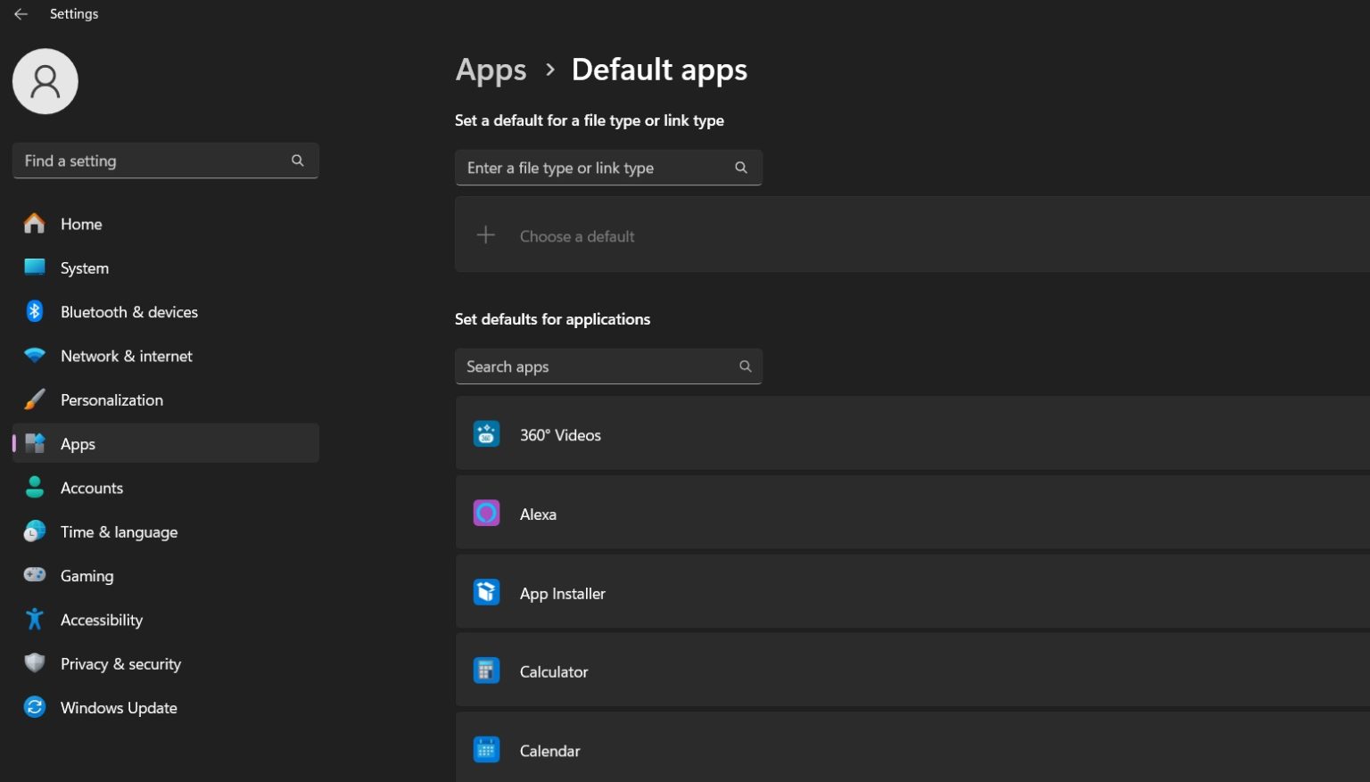 What Are The Default Program Settings In Windows 11?