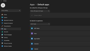 What Are The Default Program Settings In Windows 11?