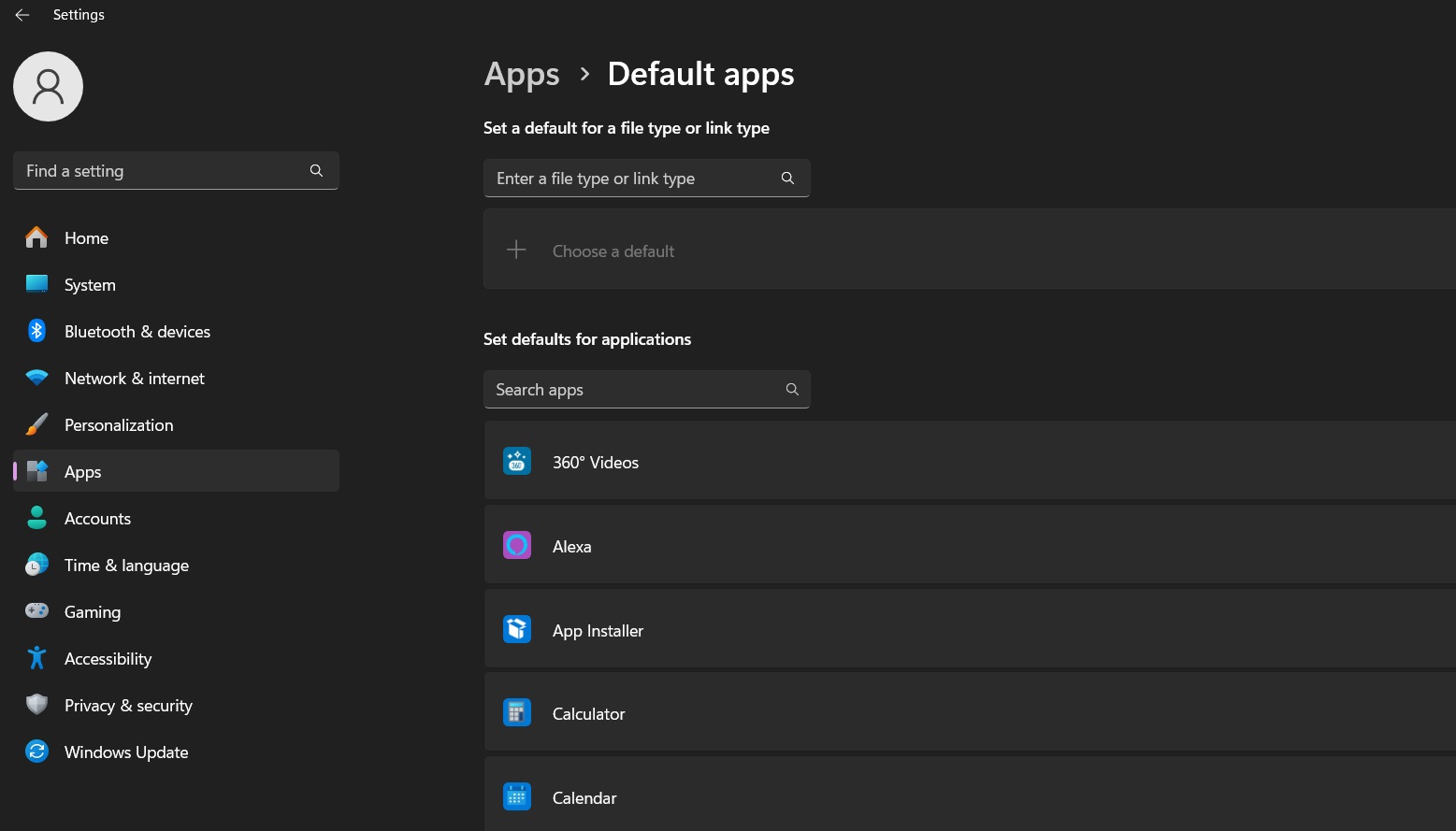 What Are The Default Program Settings In Windows 11?