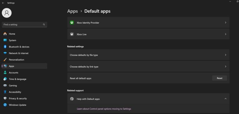 What Are The Default Program Settings In Windows 11?