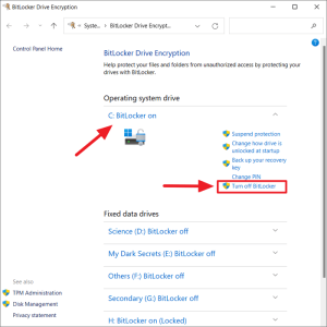 Bitlocker For Windows 11: Enable/ Disable/ Configure - TechCommuters