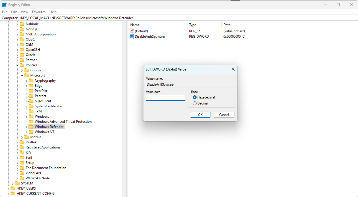 How To Enable or Disable Windows Defender- Activate/Deactivate